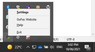 Installing the GoFax print driver on your computer